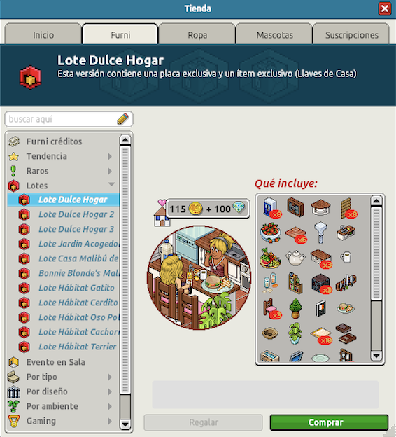 Ya se encuentra disponible el lote Dulce Hogar por tiempo limitado ...