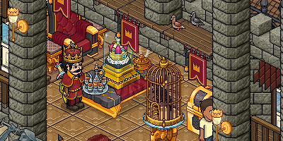 Accede al castillo de Habford para conseguir la placa de bienvenida ...