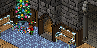 Castillo Invernal - Lanzamientos - Hotel - Habbo-Happy